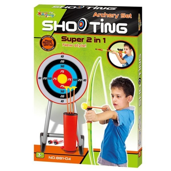 2 in 1 Action Bow and Gun Shooting Target Game – Planet Junior