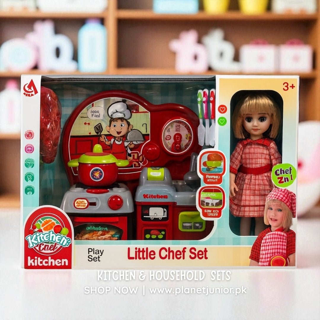 2 in 1 Little Chef Kitchen Set – Planet Junior