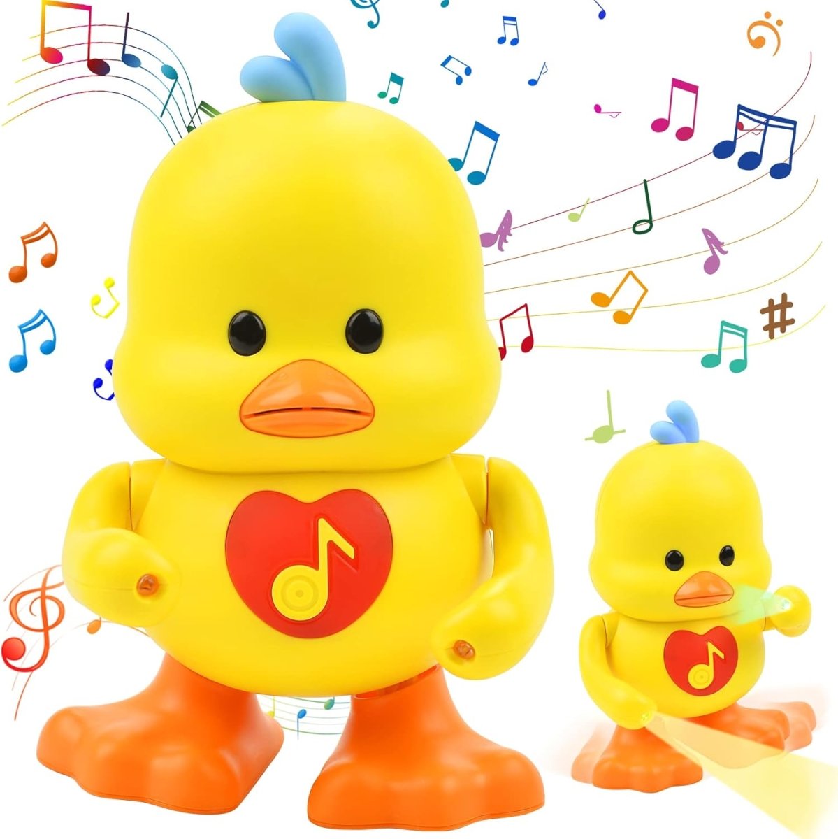Battery-Operated Musical Dancing Duck | Singing & Dancing Duck for Kids ...