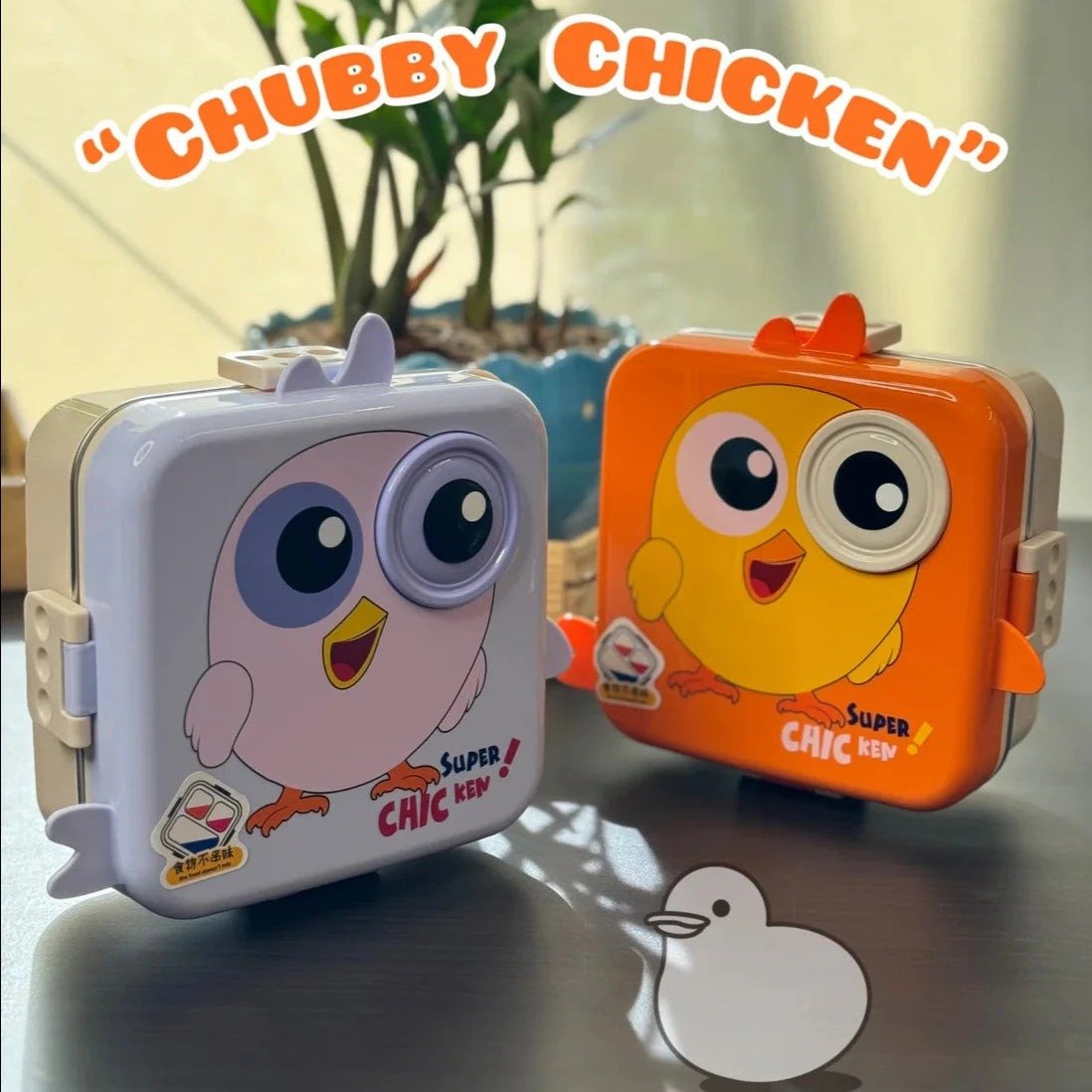 Cute Birdy Bento Box for Kids Mealtime Fun – Planet Junior