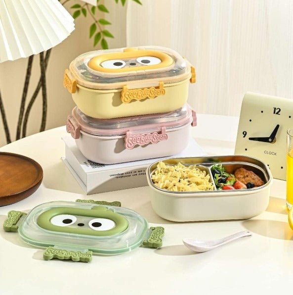 Cute Face Lunch Box for Kids School Meals – Planet Junior