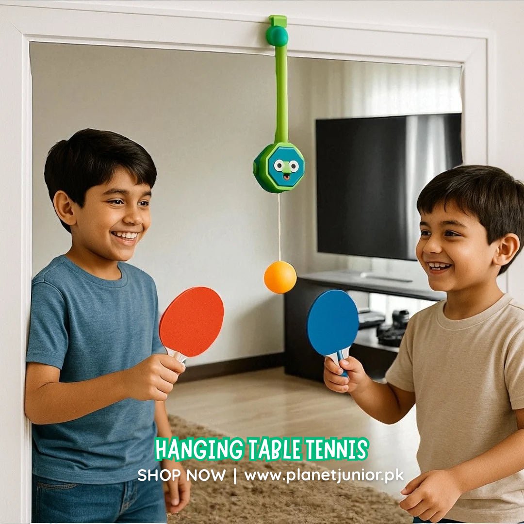 Hanging Table Tennis Portable Paddles Game- 1 & 2 player – Planet Junior