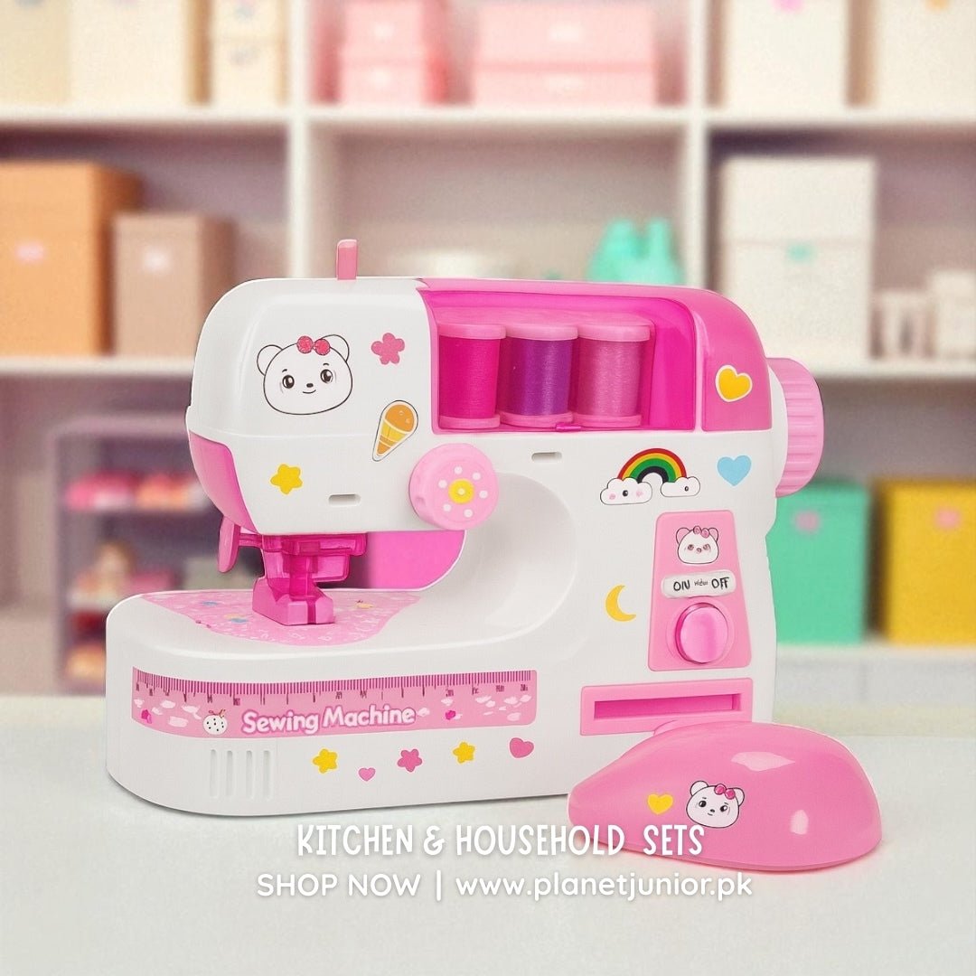 Hello Kitty Sewing Machine with Sound and Light – Planet Junior