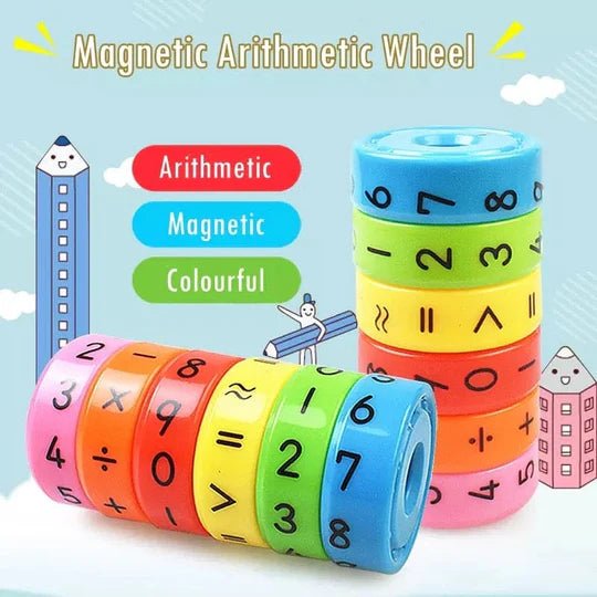 Magnetic Number Calculation Rings – Early Math Learning Set – Planet Junior