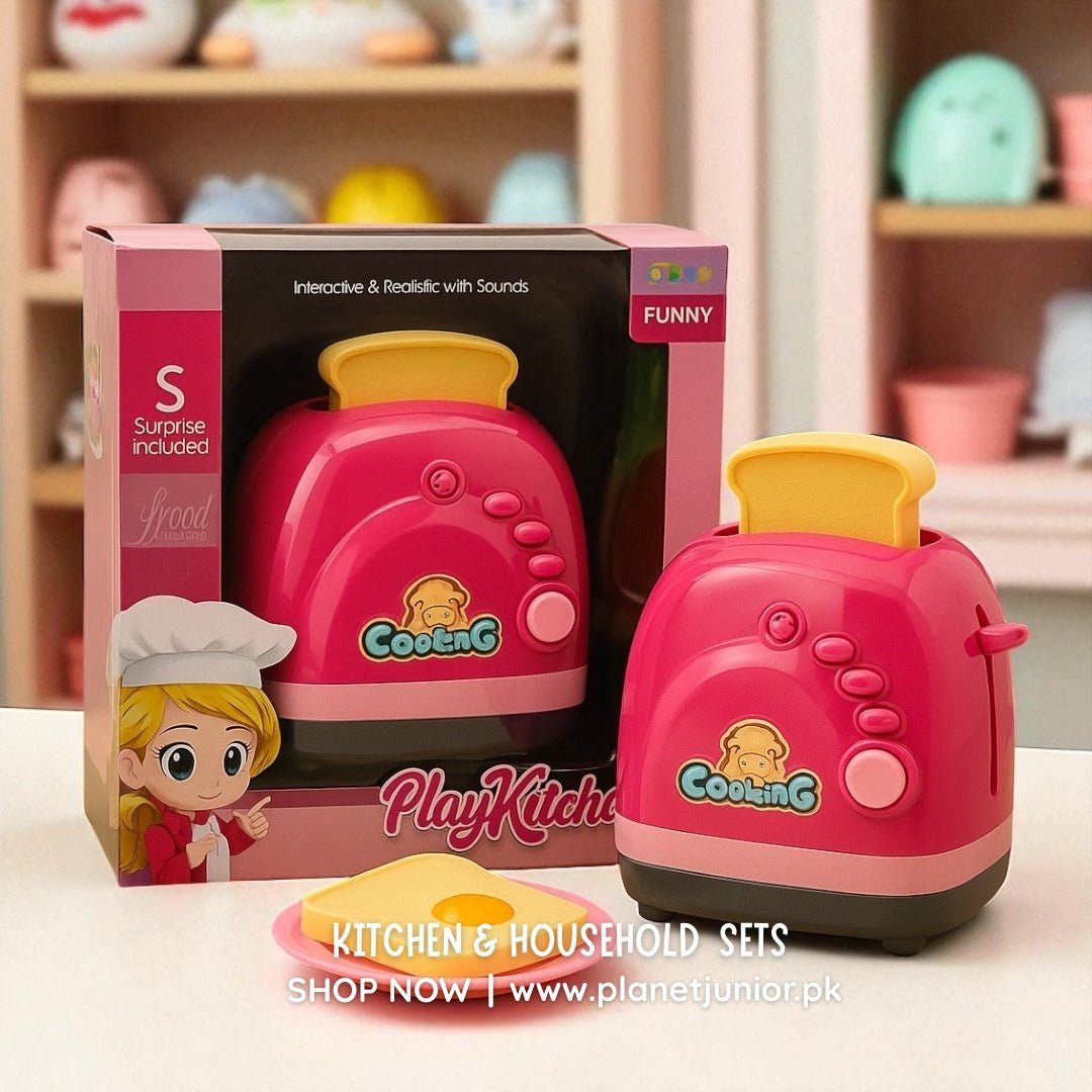 Oven Toaster Pretend Playset – Planet Junior