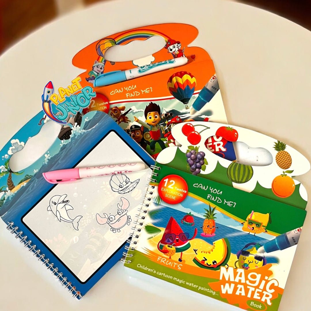 Reusable Water Magic Colouring Books – Planet Junior
