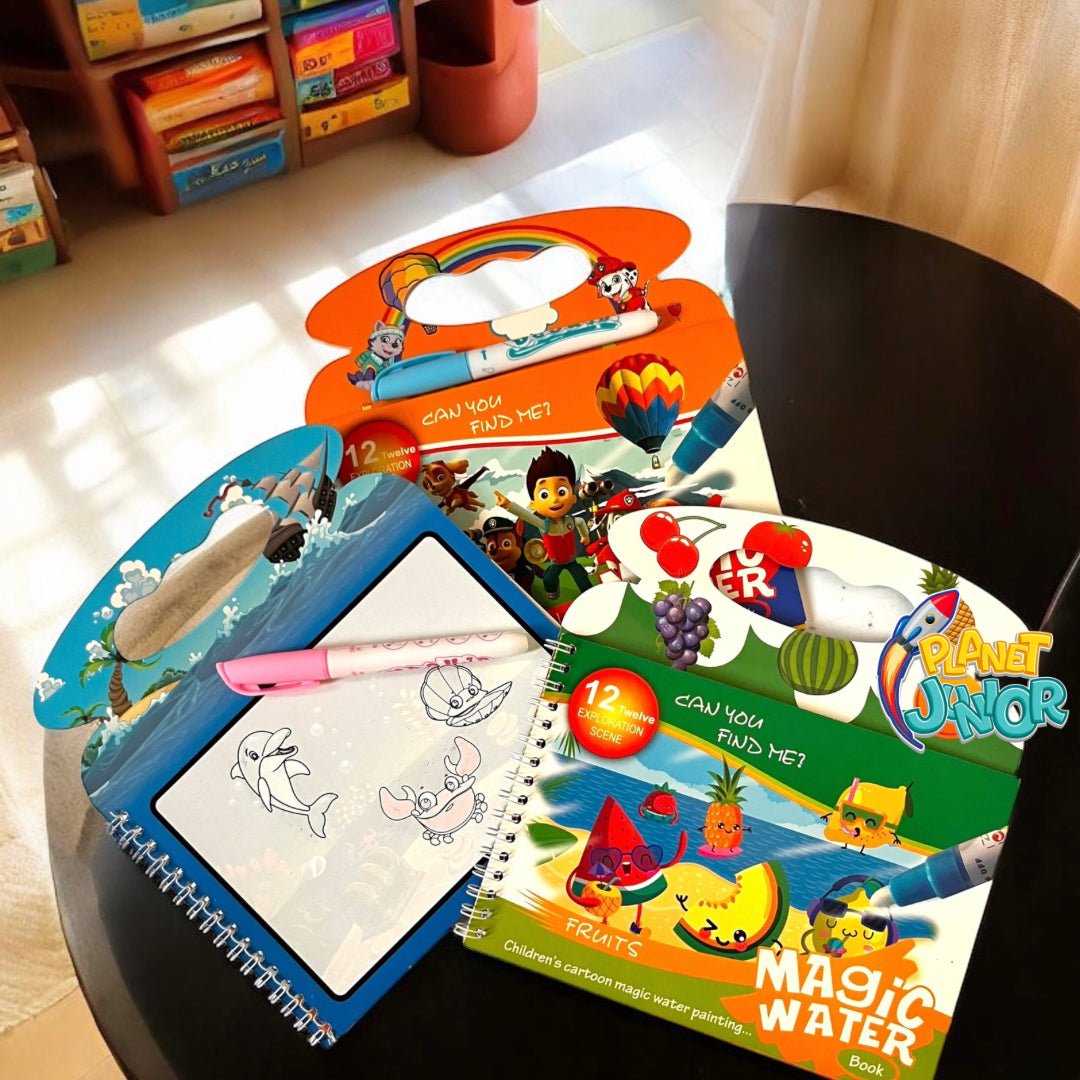 Reusable Water Magic Colouring Books – Planet Junior