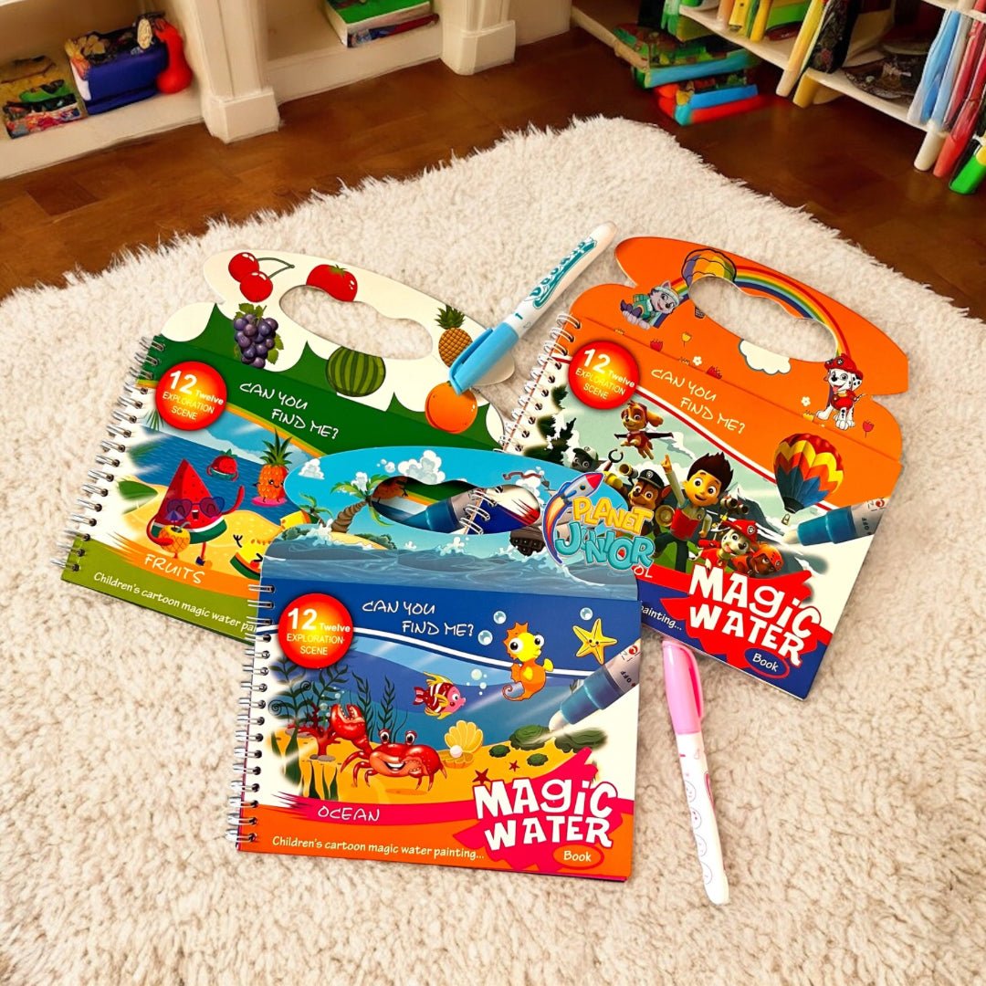 Reusable Water Magic Colouring Books – Planet Junior