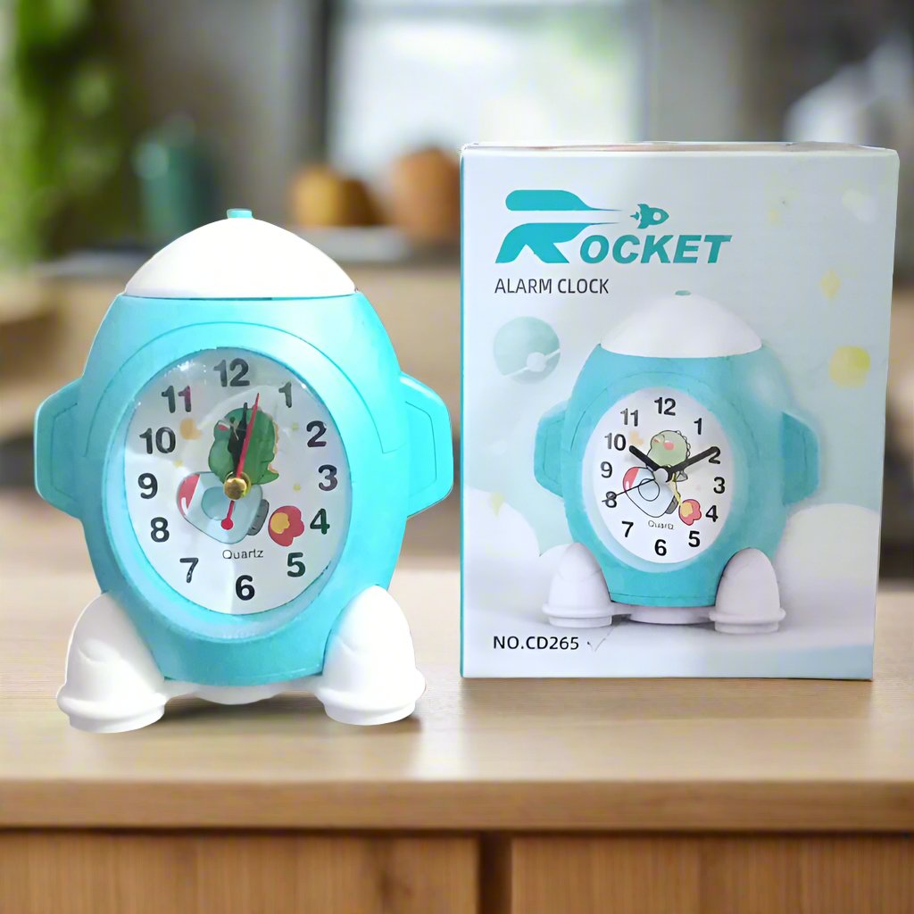 Rocket-Shaped Alarm Clock for Exciting Wake-Ups – Planet Junior