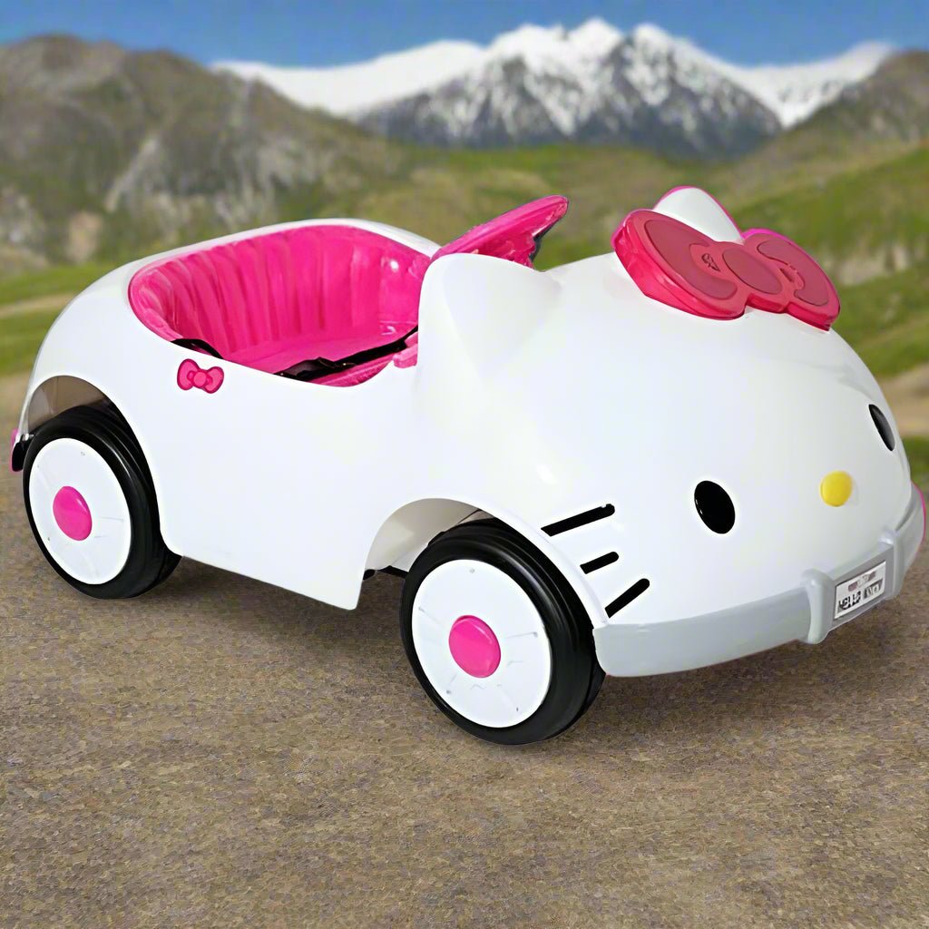 Stylish Kitty Ride-On Car with USB Music – Planet Junior
