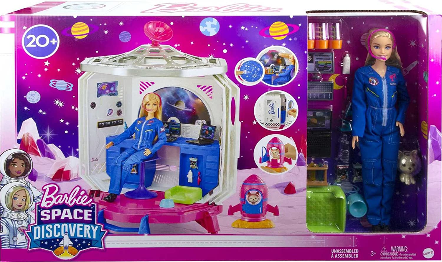 Barbie - Space Adventure Station PlaySet – Planet Junior