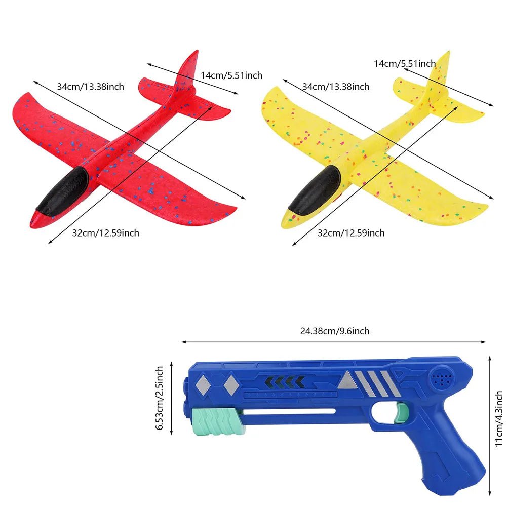 Catapult Airplane Launching Glider Gun | Planet Junior