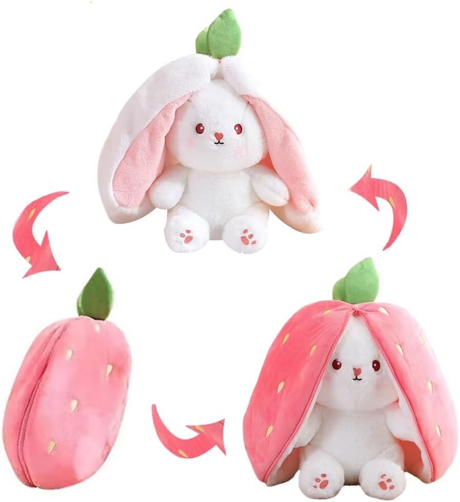 Cute Strawberry Rabbit Plush Bunny – Planet Junior