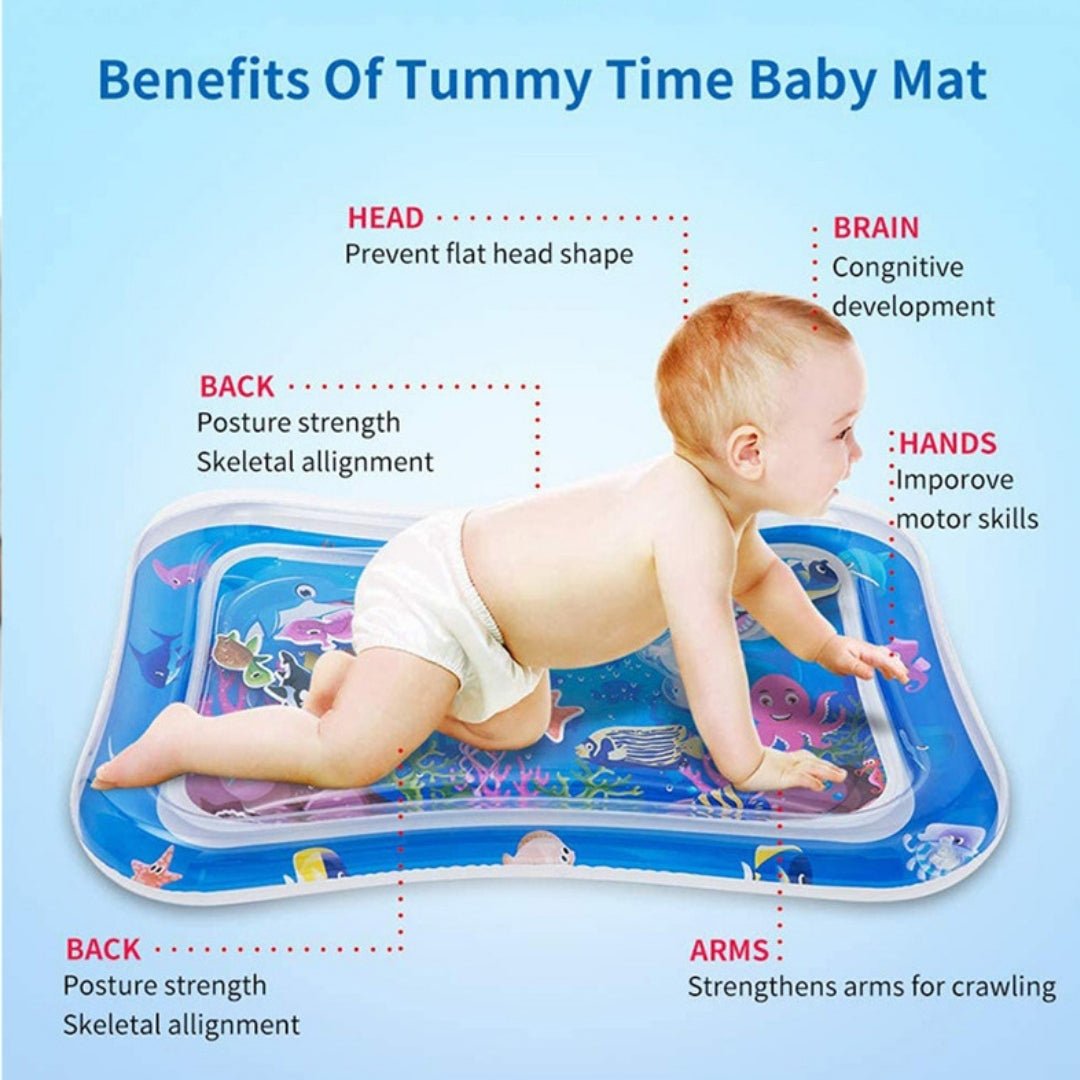 Inflatable Tummy Time Water Mat – Planet Junior