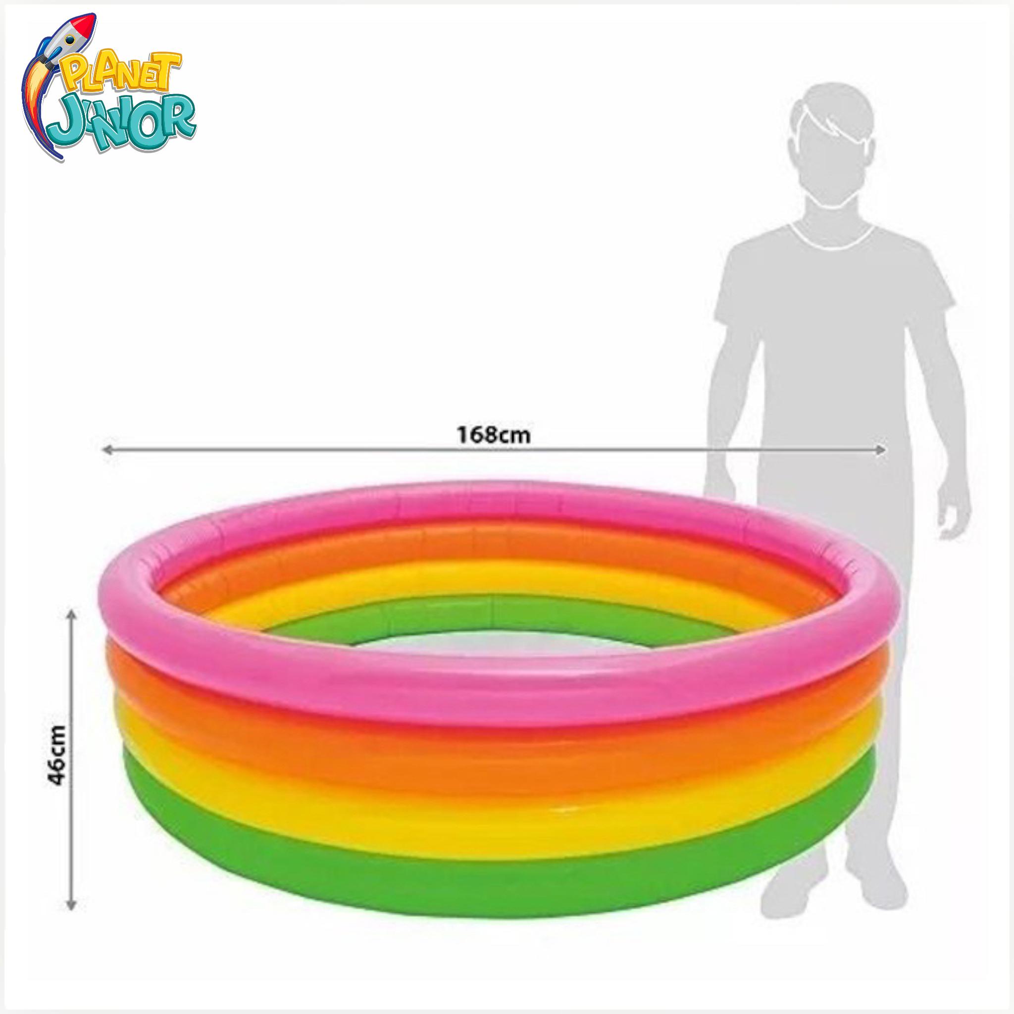 Intex Sunset Glow Pool for Kids | 5.5 Feet x 1.5 Feet – Planet Junior