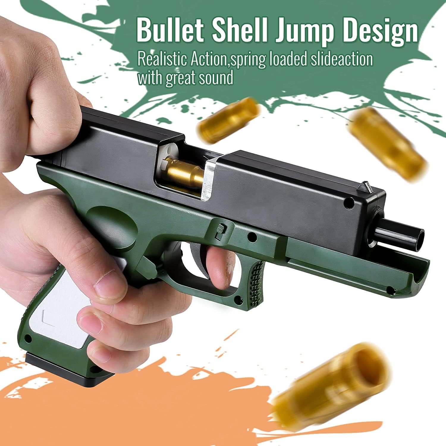 Soft Bullet Gun with Shell Recoil – Planet Junior